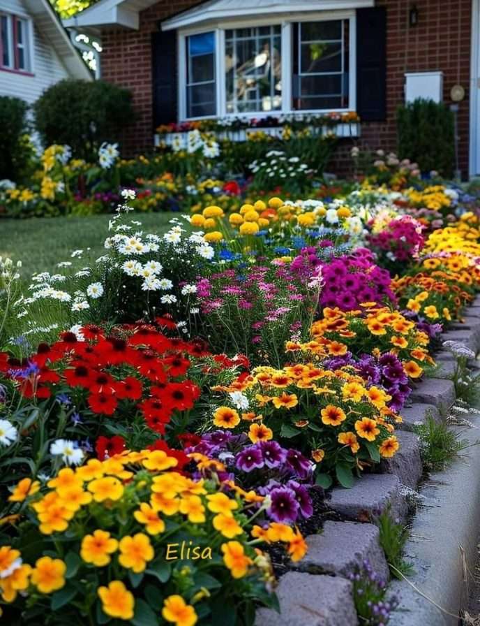 Flower Bed Ideas for the Front of Your House 25 Cute Ideas