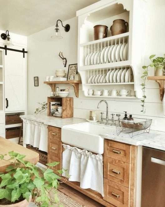 20 Unique Vintage Cottage Kitchen Ideas