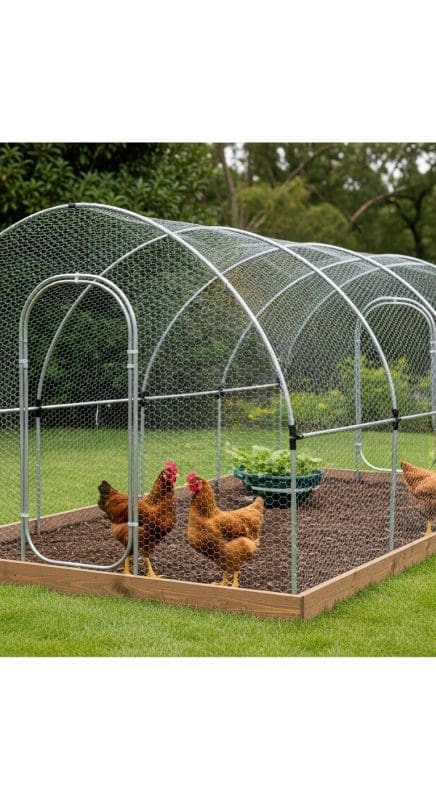 20 Chicken Run Ideas You Can DIY For Your Garden