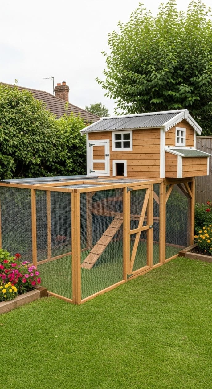 20 Chicken Run Ideas You Can DIY For Your Garden