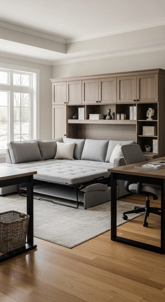 20 Office with Couch Ideas To Transform Your Home Office