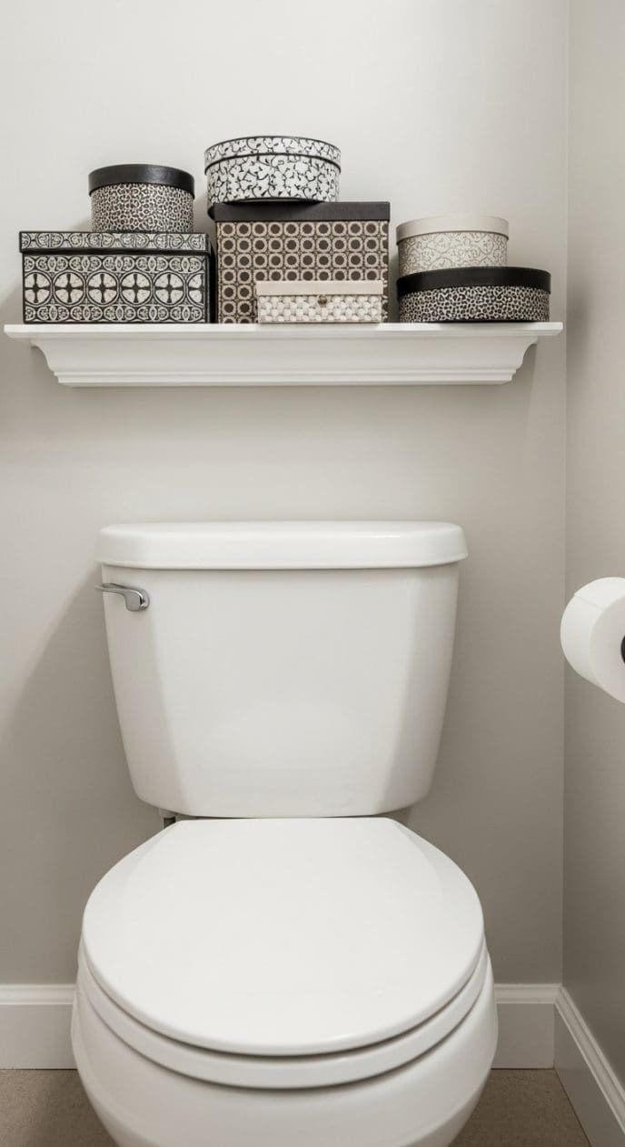 20 Over The Toilet Storage Ideas That Are Easy To Create
