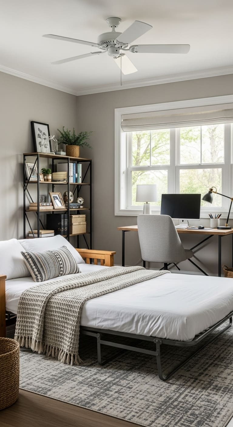 20 Office with Couch Ideas To Transform Your Home Office