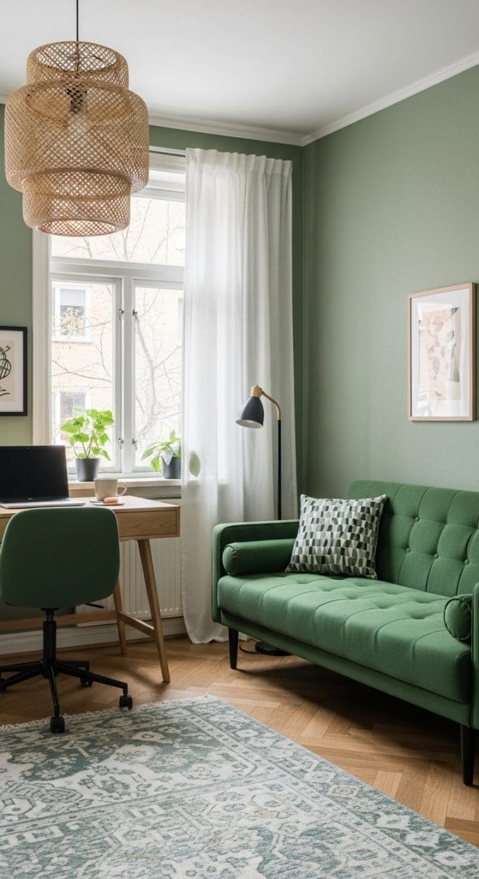 20 Office with Couch Ideas To Transform Your Home Office