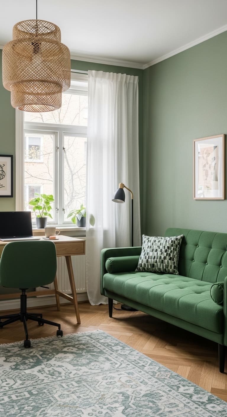 20 Office with Couch Ideas To Transform Your Home Office