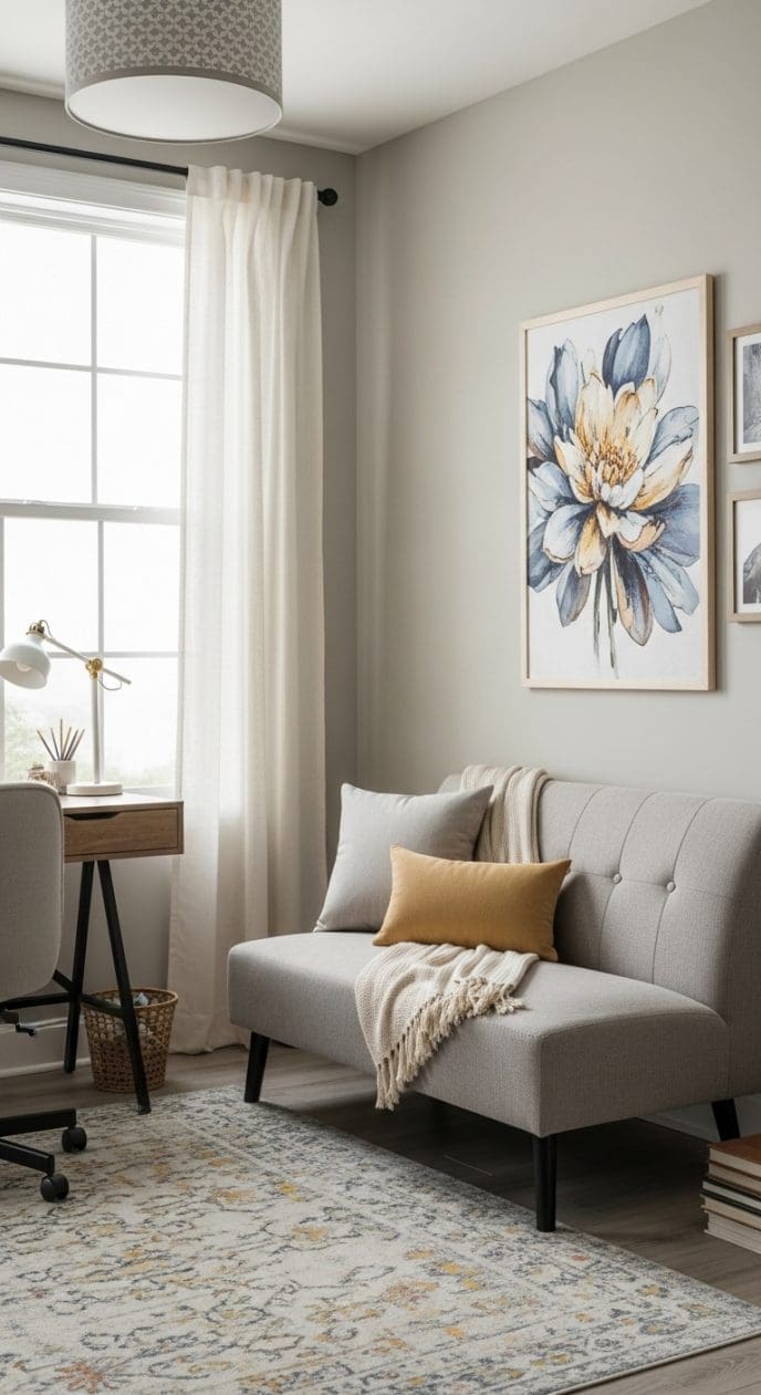 20 Office with Couch Ideas To Transform Your Home Office