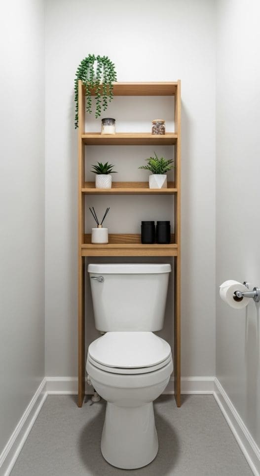 20 Over The Toilet Storage Ideas That Are Easy To Create