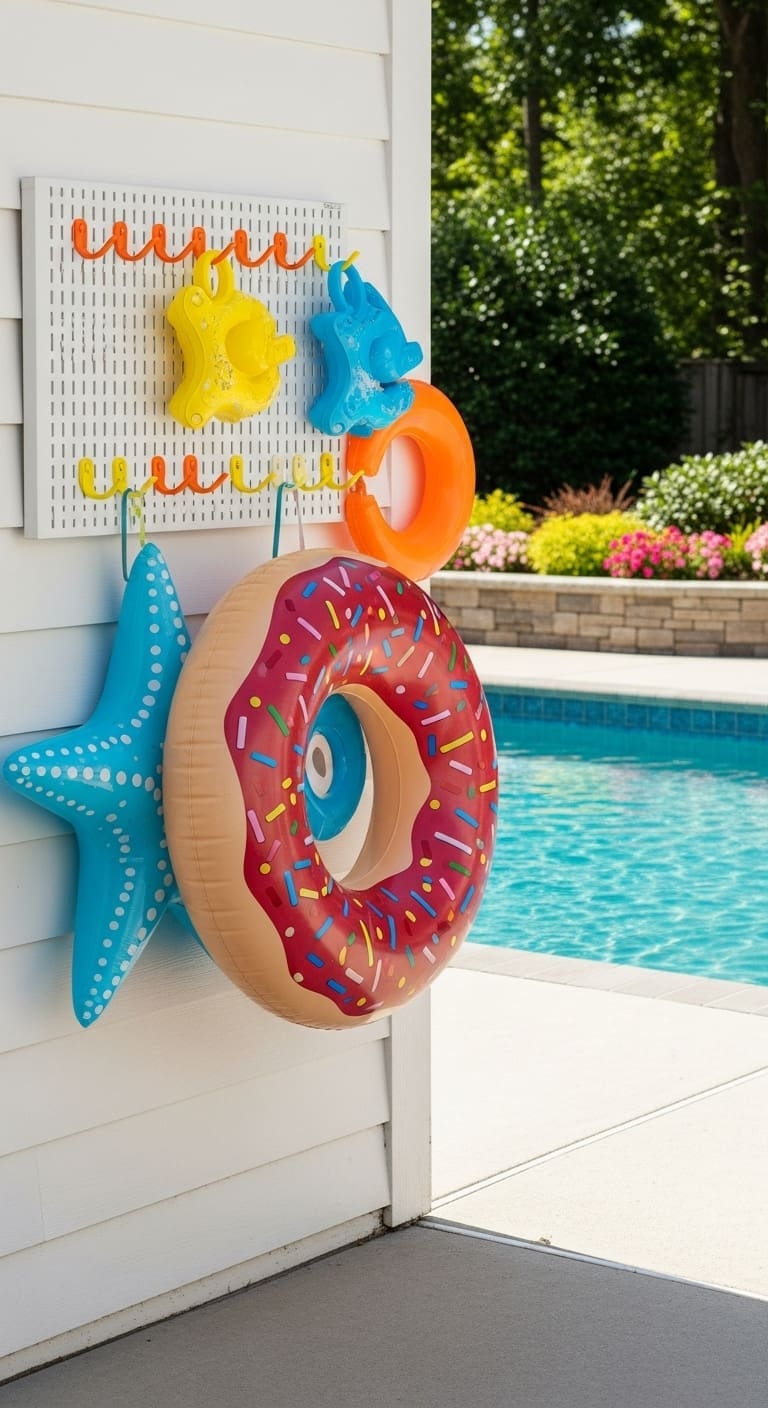 Pool Float Storage Ideas 20 Ideas You Can DIY