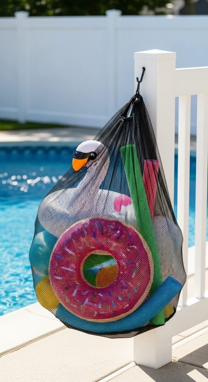 Pool Float Storage Ideas 20 Ideas You Can DIY