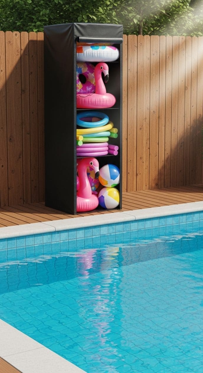 Pool Float Storage Ideas 20 Ideas You Can DIY