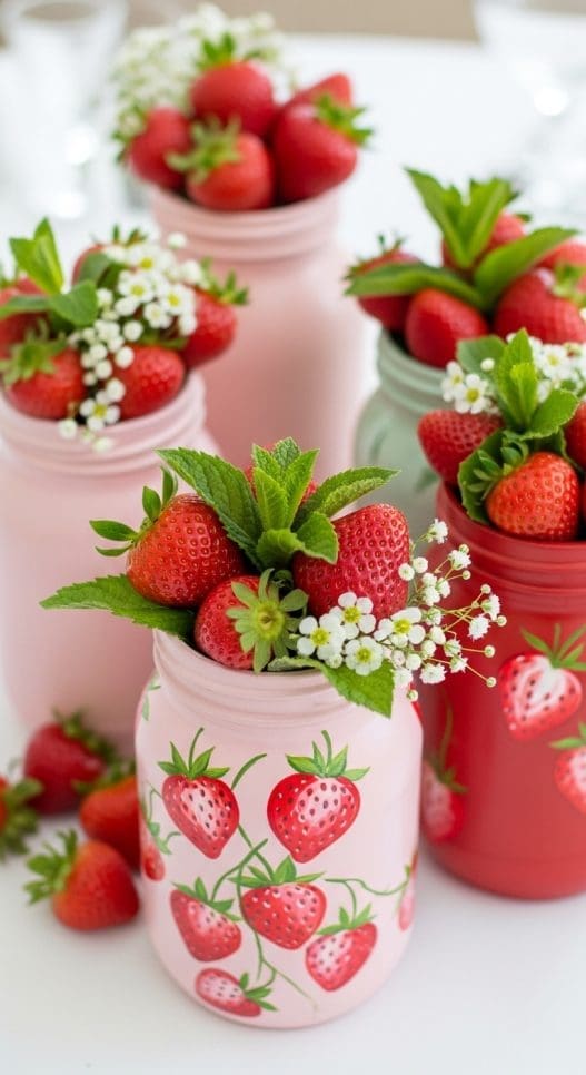 20 Strawberry Centerpiece Ideas