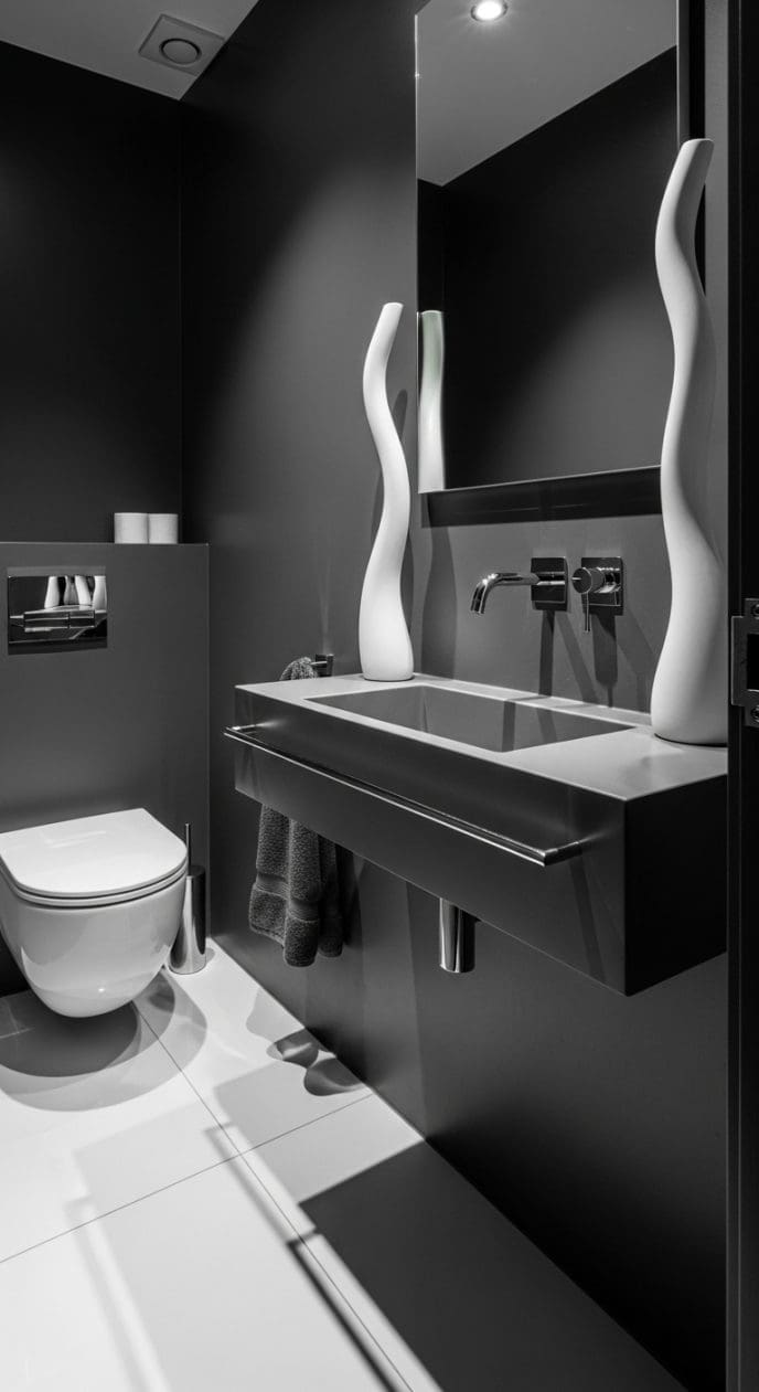 20 Cloakroom Toilet Ideas for a Small Downstairs Toilet