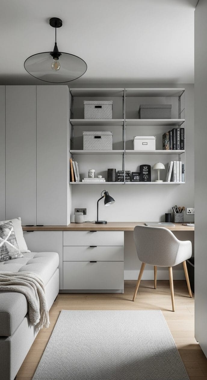20 Office with Couch Ideas To Transform Your Home Office