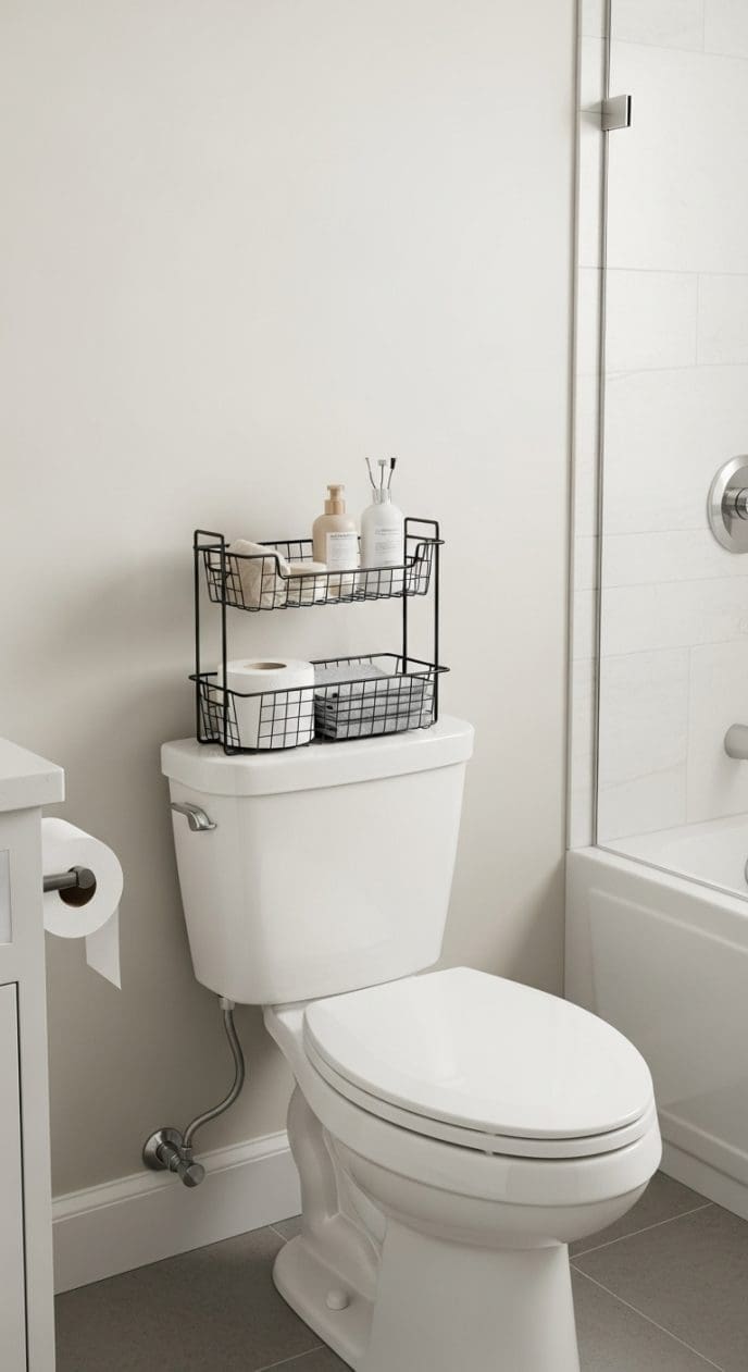 20+ Back of Toilet Decor Ideas