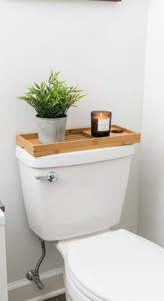 20+ Back of Toilet Decor Ideas