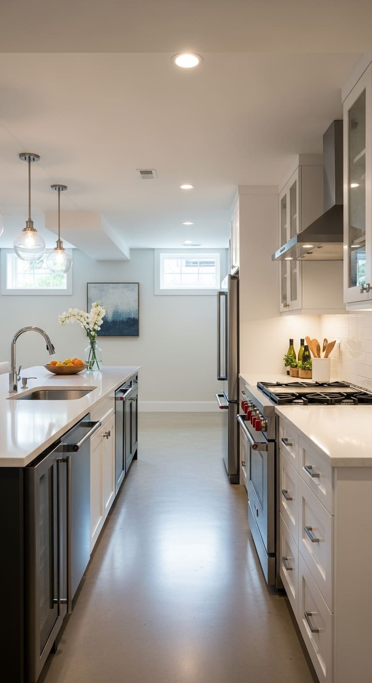 20 Basement Kitchen Ideas