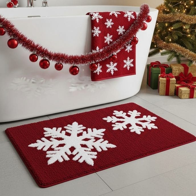 35 Christmas Bathroom Decor Ideas For 2025