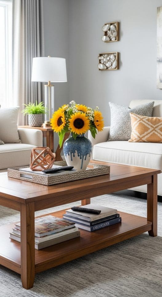 20 Coffee Table Styling Ideas To Create A Balanced Living Space