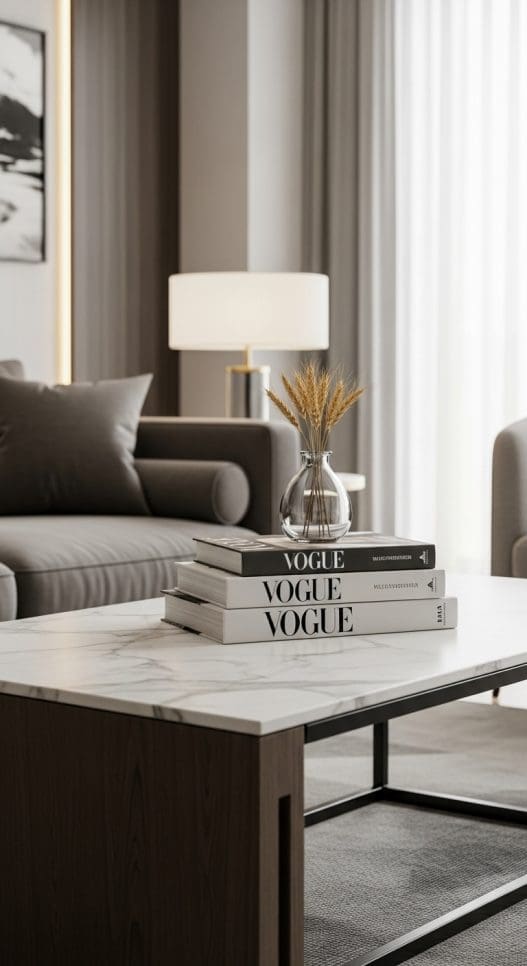 20 Coffee Table Styling Ideas To Create A Balanced Living Space