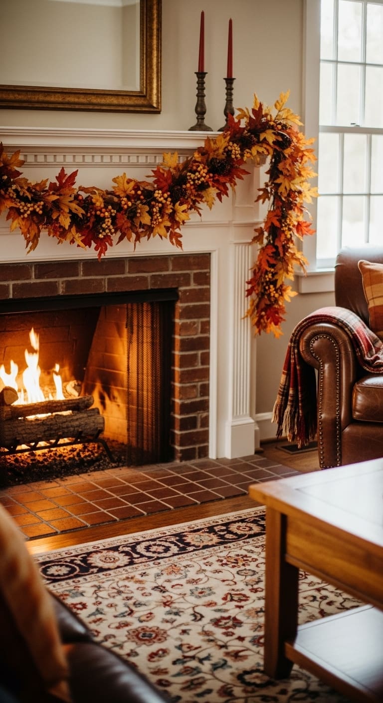 20 Fall Farmhouse Fireplace Decor Ideas for a Cozy Home