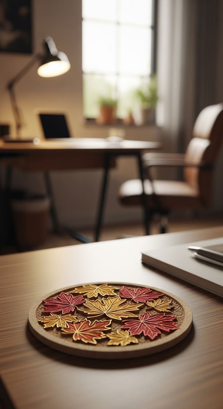 20 Fall Desk Decor Ideas For A Cozy Home Office Desk