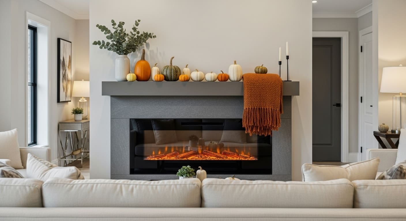 20 Cozy Fall Fireplace Decor Ideas