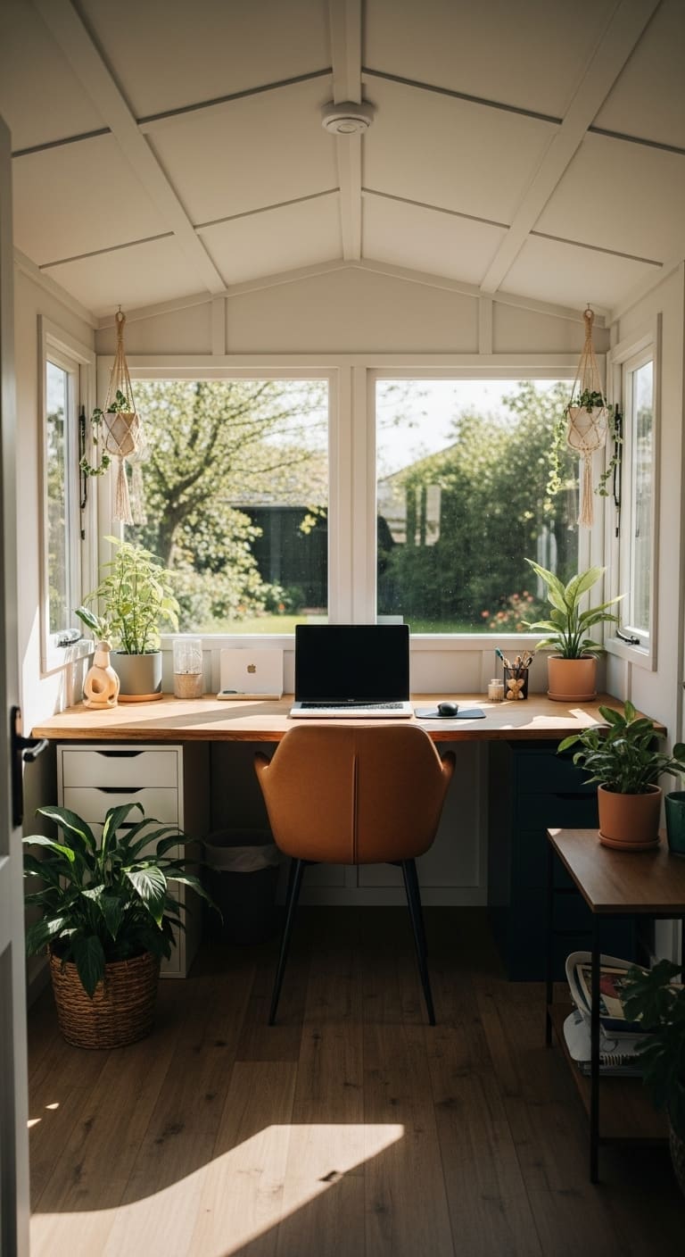 20 Ideas For Garden Office Interior