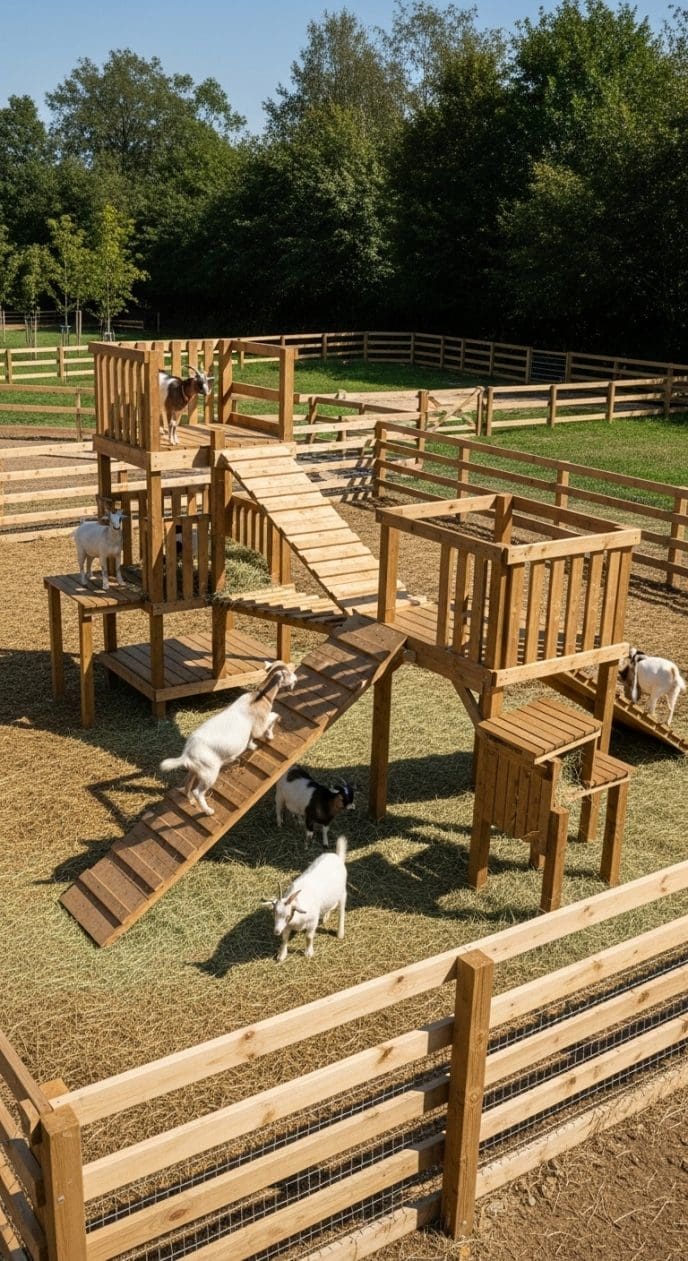 20 Fun & Cute Goat Playground Ideas