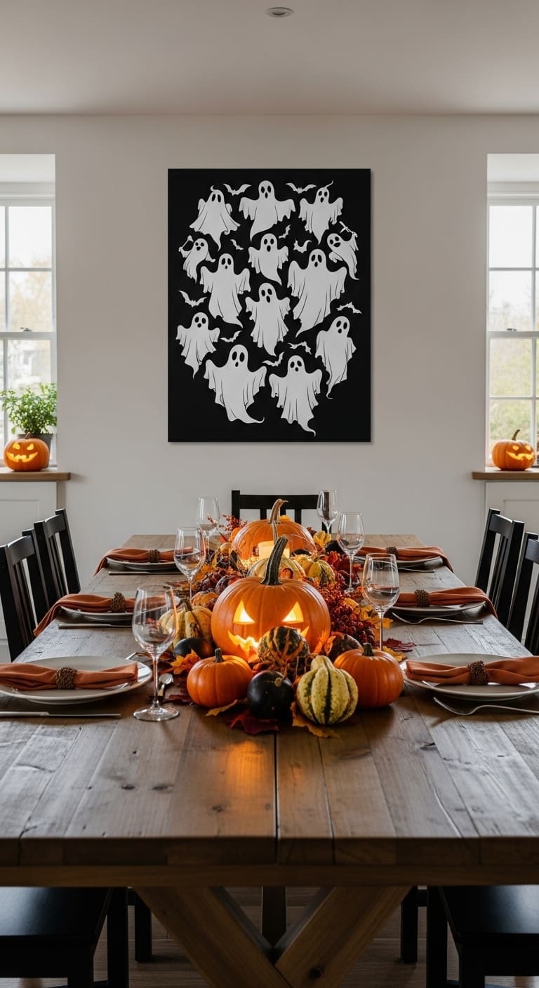 40 Spookily Cute Halloween Kitchen Decor