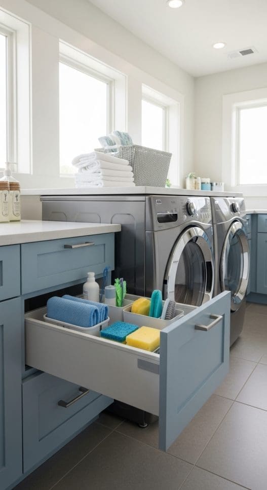 26 Unique Laundry Room Countertop Ideas