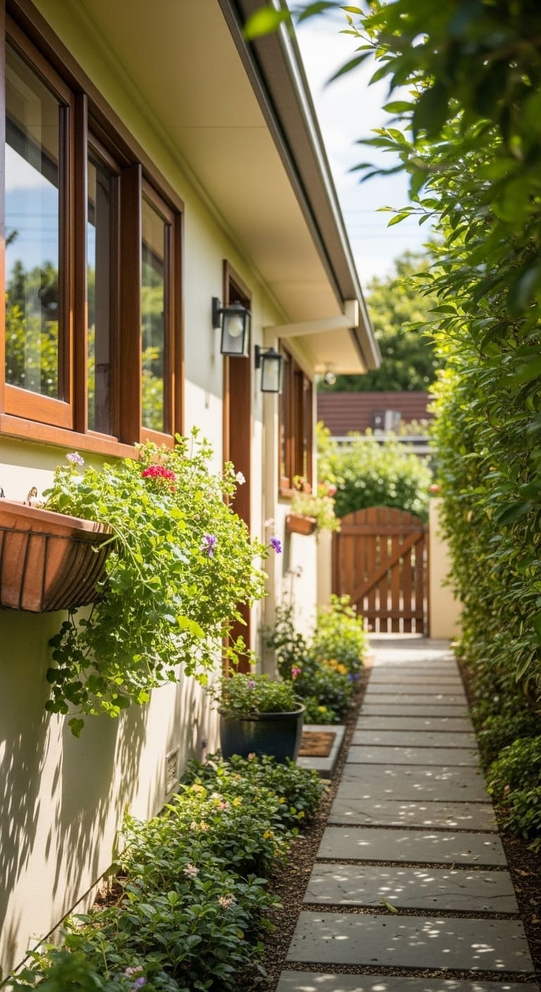 20 Narrow Side Pathway Ideas For The Side Of Your House