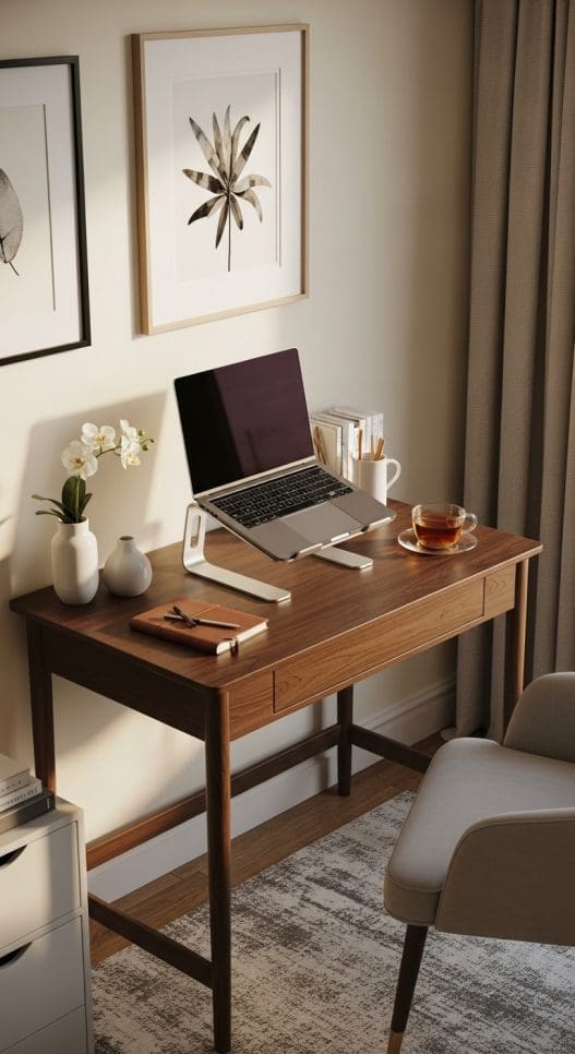 20 Small Desk Setup Ideas For An Organized Desk