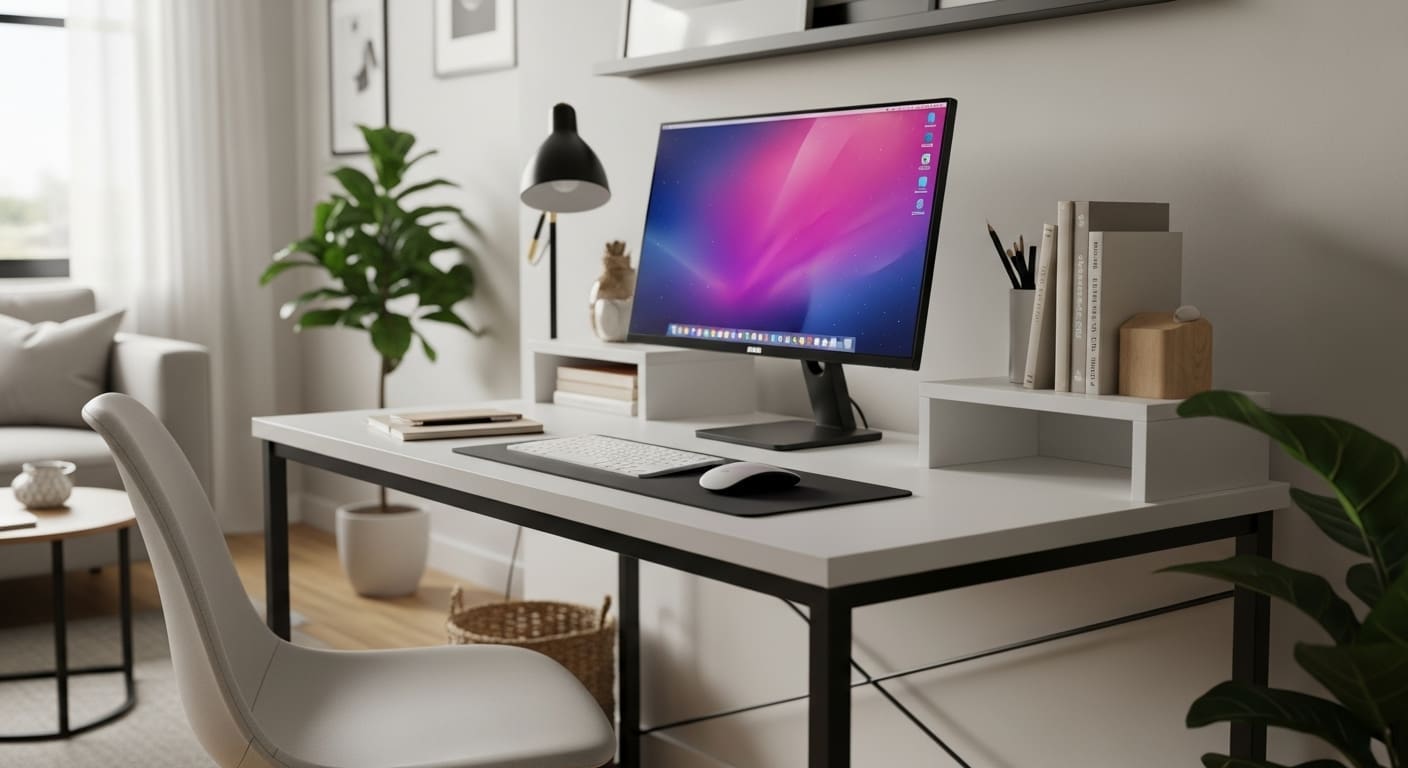 20 Small Desk Setup Ideas For An Organized Desk