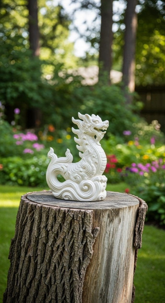 20 Easy Tree Stump Decor Ideas You Can DIY