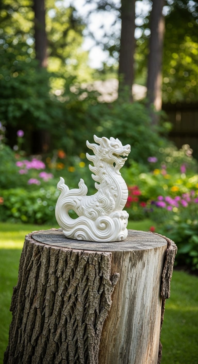 20 Easy Tree Stump Decor Ideas You Can DIY