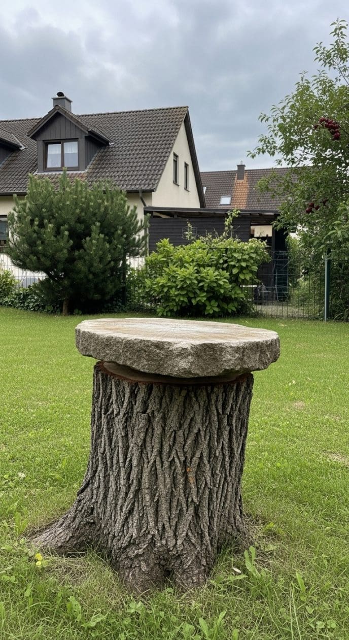 20 Easy Tree Stump Decor Ideas You Can DIY