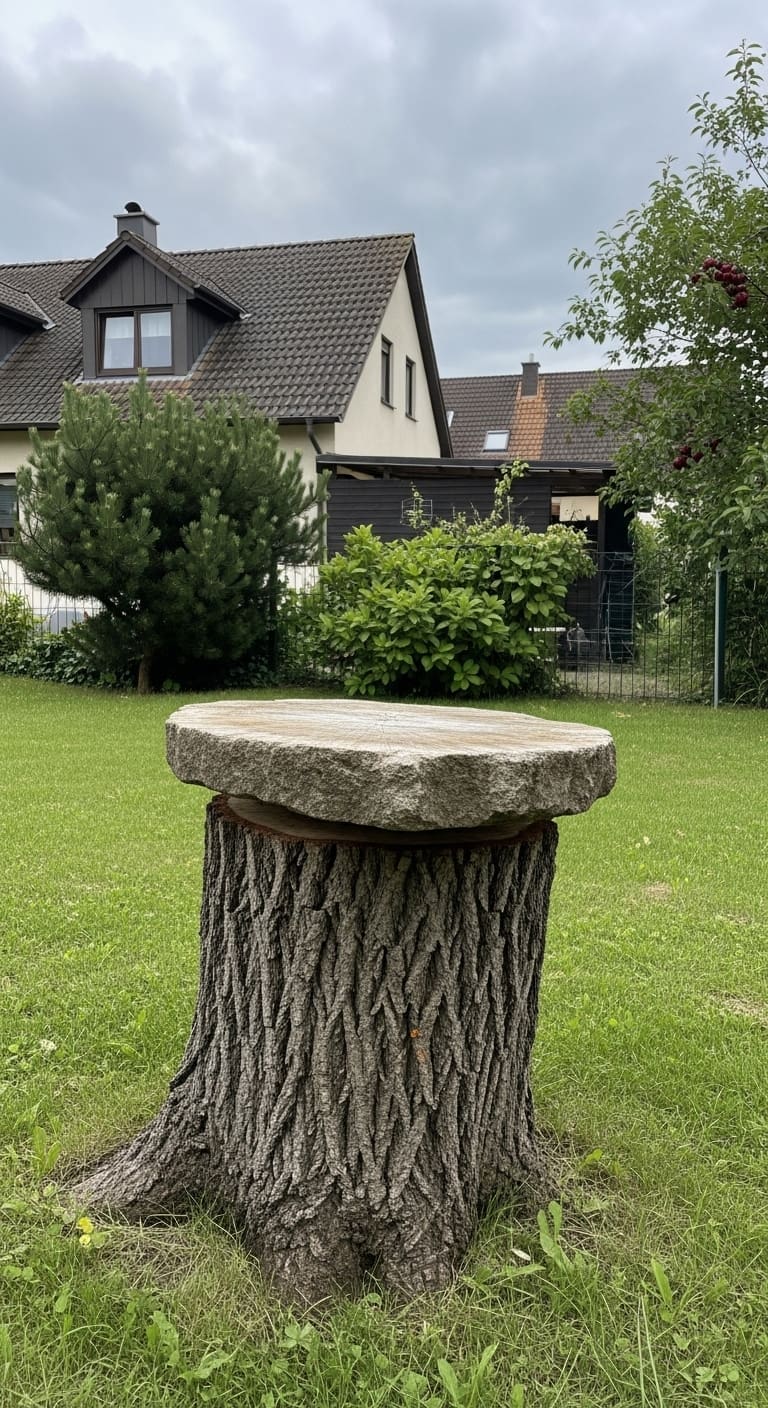 20 Easy Tree Stump Decor Ideas You Can DIY