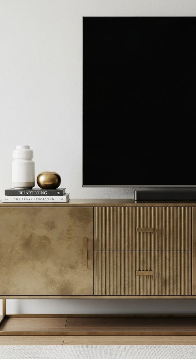 Modern TV Console Styling Ideas for a Console Unit