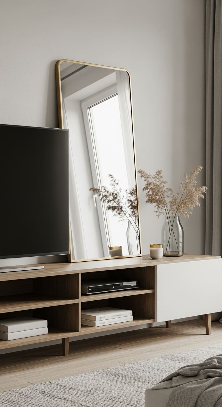 Modern TV Console Styling Ideas for a Console Unit