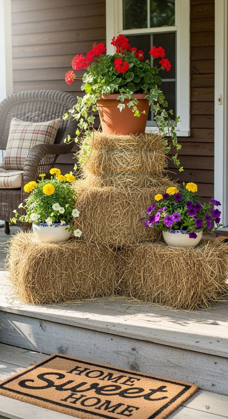 22 Cozy Fall Planter Ideas That Look Great On Your Front Porch