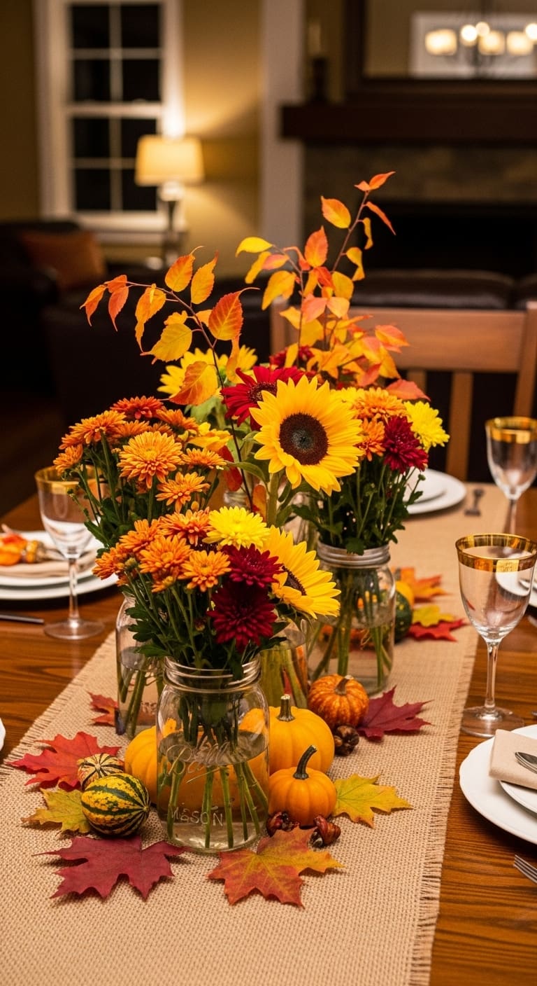 Fall Centrepiece Ideas To Bring Cozy Autumn Charm To Your Table