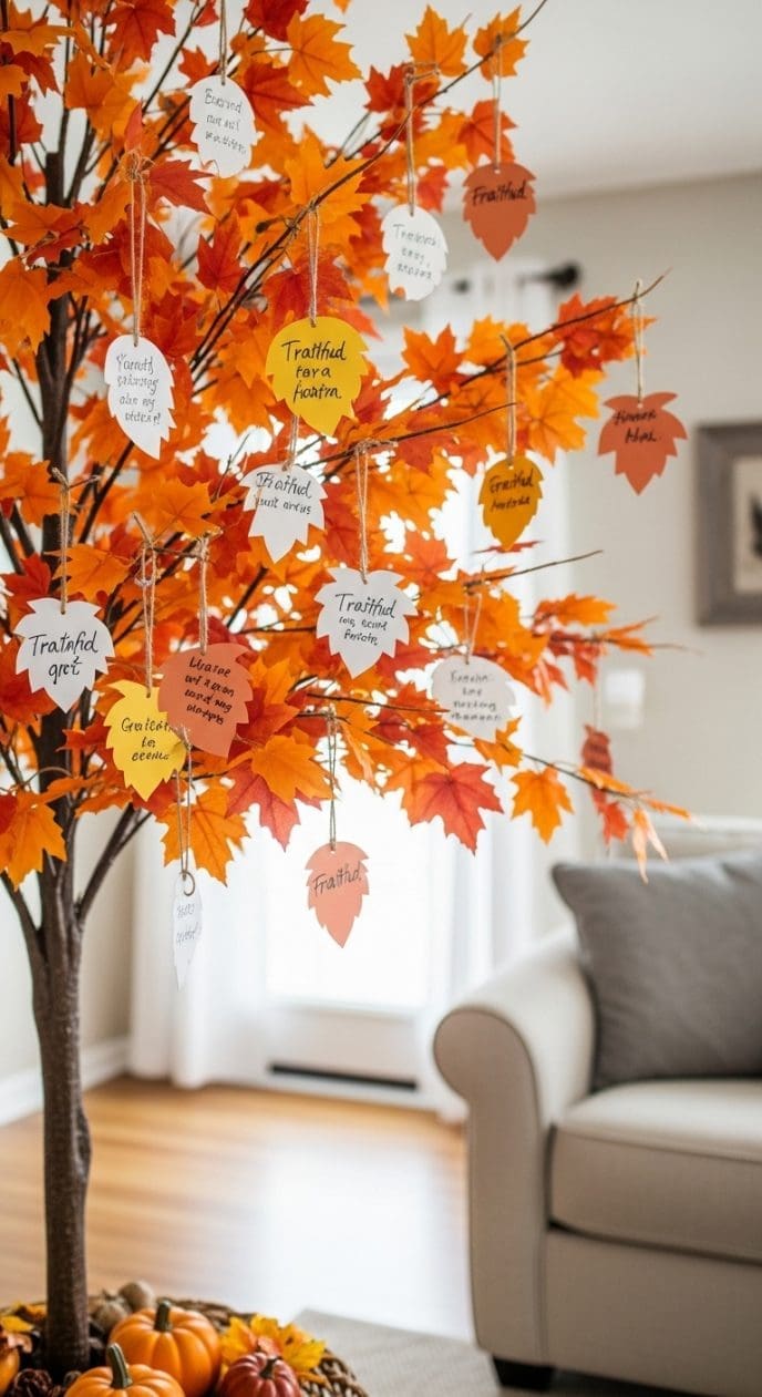 20 Simple Thanksgiving Christmas Tree Ideas