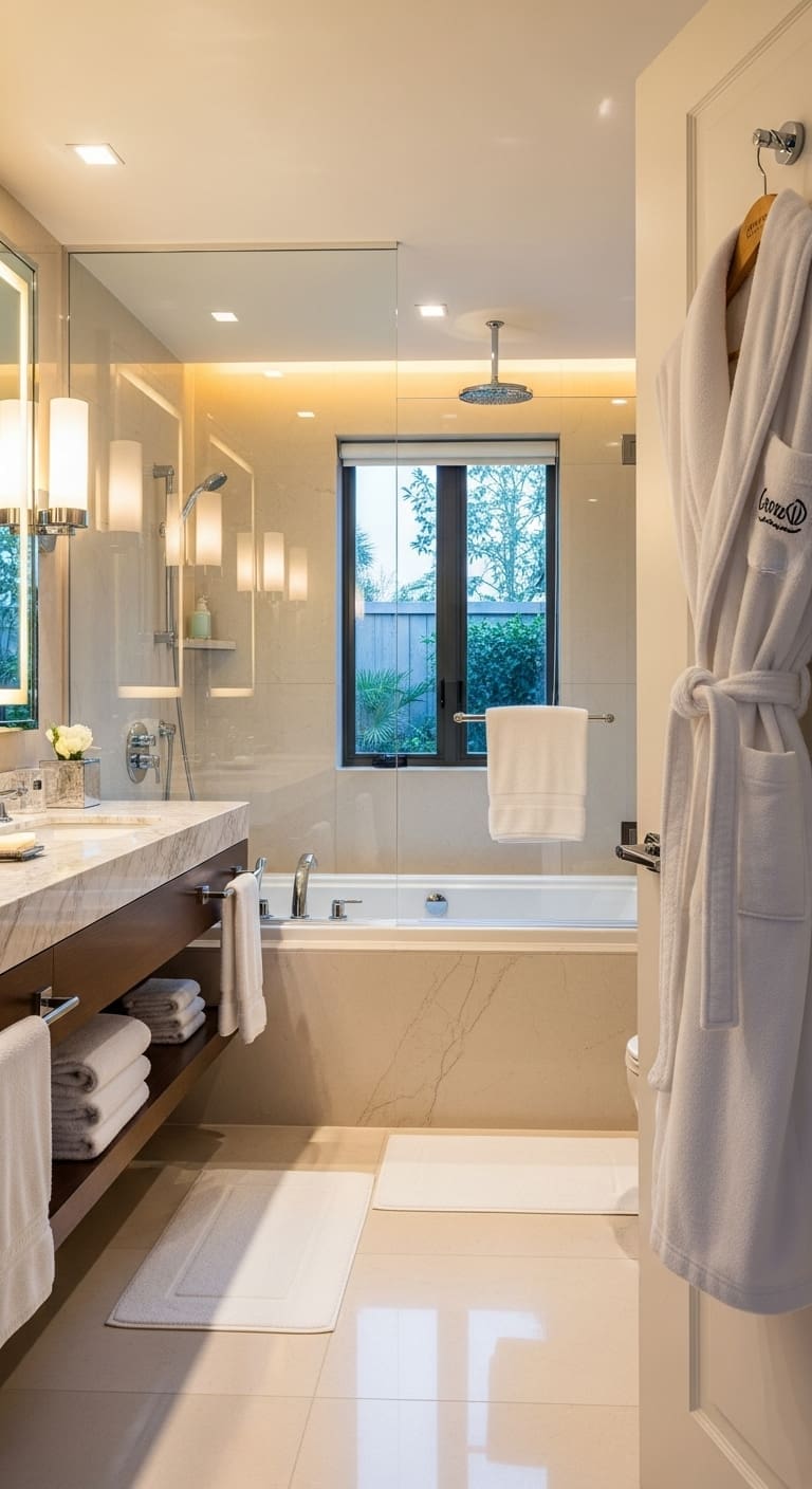 Easy Ways To Create A Home Spa Bathroom With 20 DIY Tips