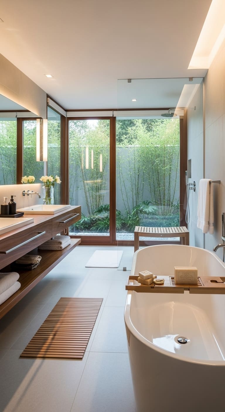 Easy Ways To Create A Home Spa Bathroom With 20 DIY Tips