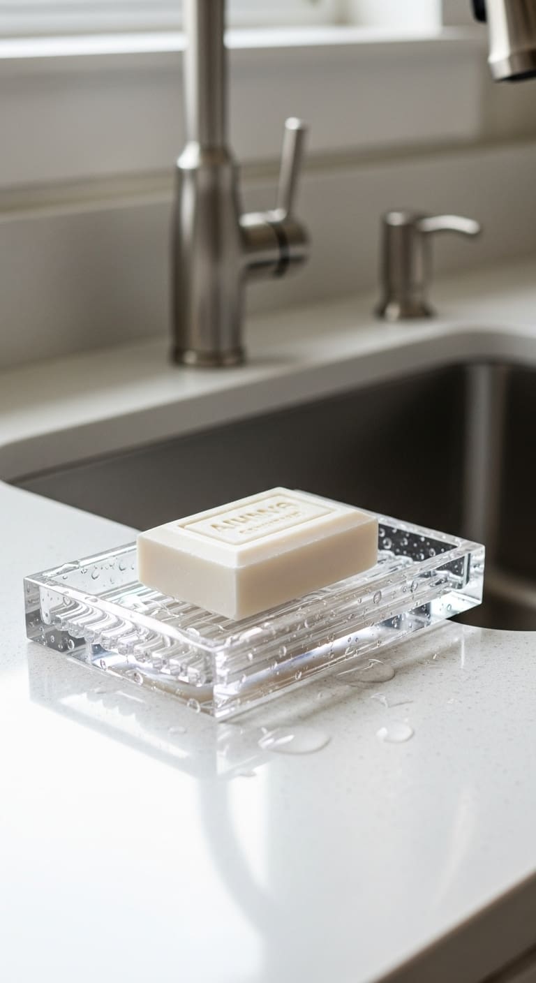 20 Clever Kitchen Soap Tray Ideas For A Tidy Kitchen