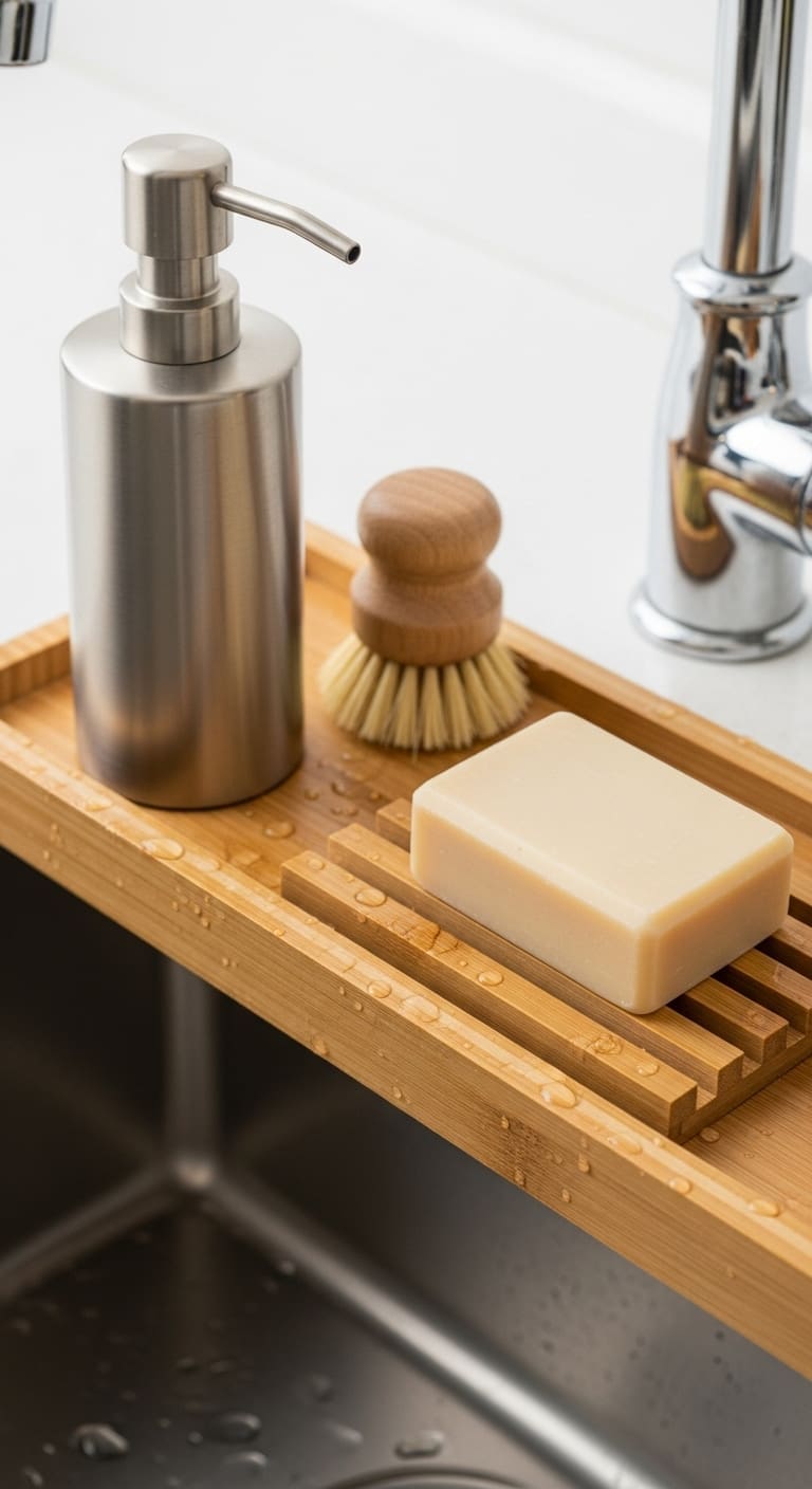 20 Clever Kitchen Soap Tray Ideas For A Tidy Kitchen