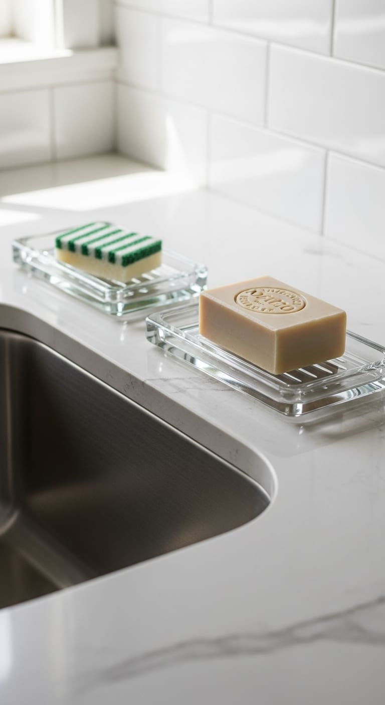 20 Clever Kitchen Soap Tray Ideas For A Tidy Kitchen