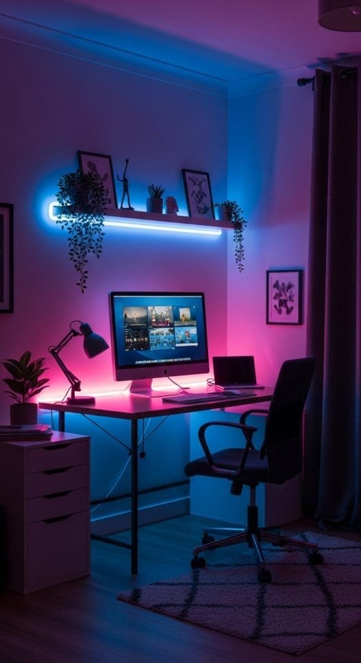 22 Groovy Neon Decor Ideas For Fabulously Fun Homes