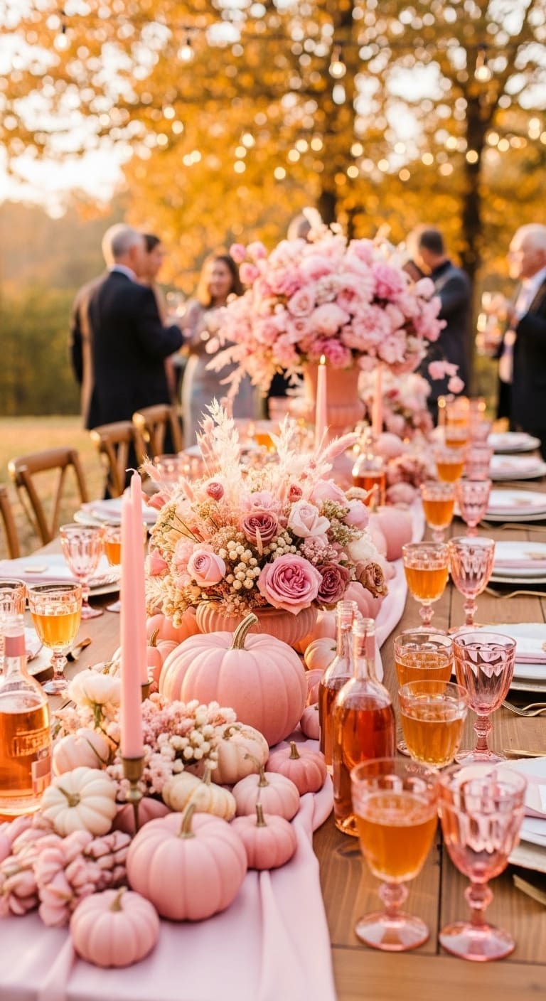 22 Super Cute Pink Fall Decor Ideas