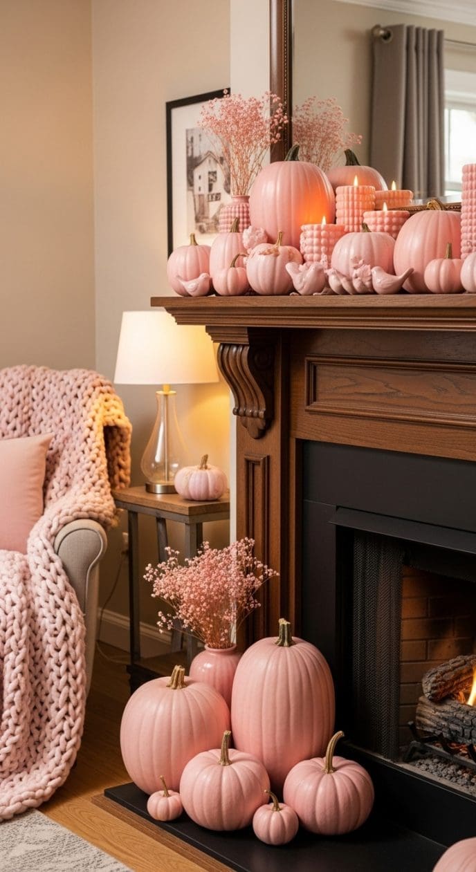22 Super Cute Pink Fall Decor Ideas